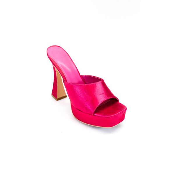 Meshki | Shoes | Meshki Womens Mikaela Satin Platform Heels Pink Size 5 ...